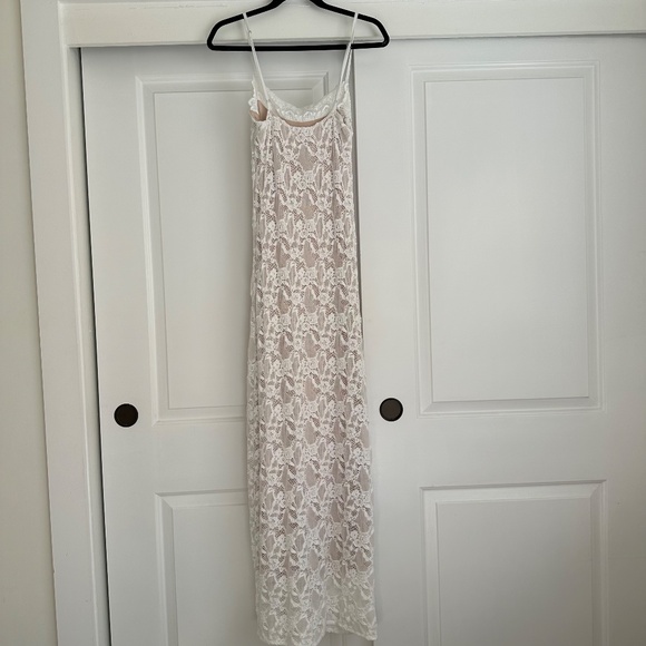 Nightcap | Dresses | Nightcap Clothing White Lace Maxi Dress | Poshmark